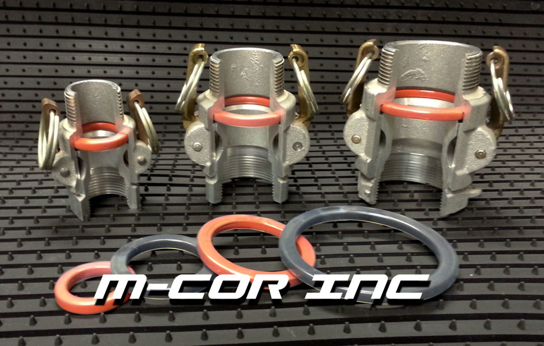 Teflon Encapsulated O-rings: Leading US manufacturer: M-Cor Inc.