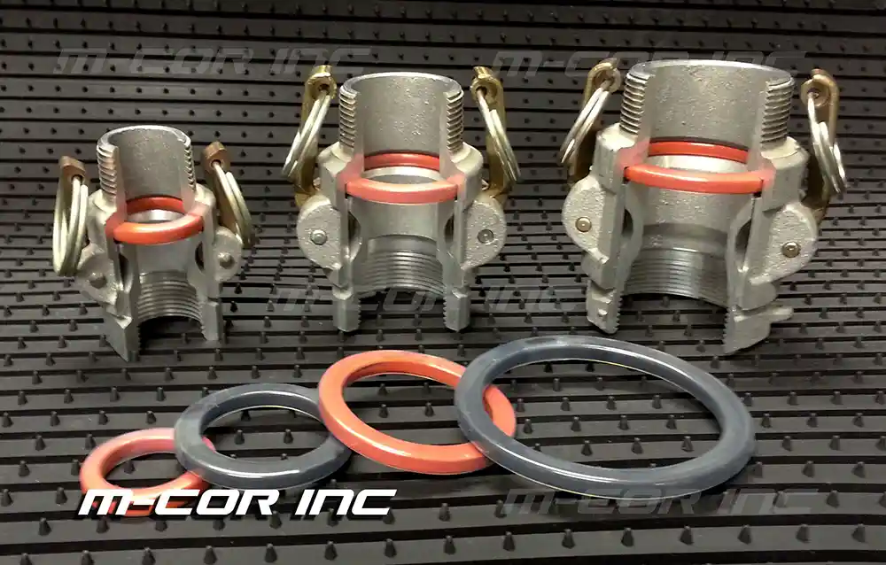 FEP Viton Encap-O-Lock Gasket - Teflon Encapsulated O-rings and Cam ...